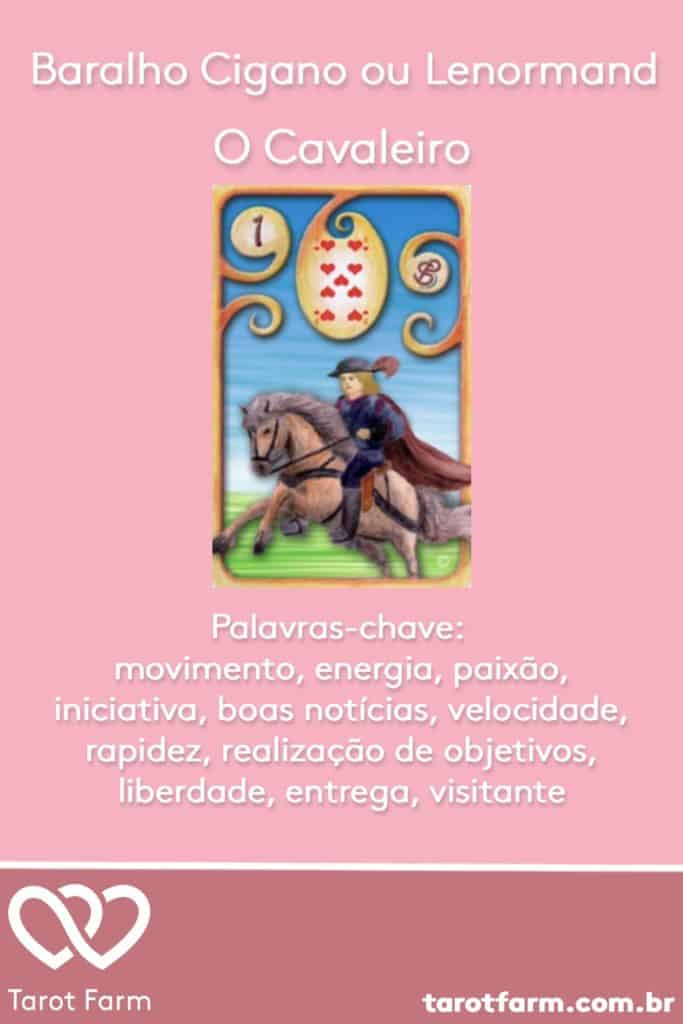 O Cavaleiro Significado No Baralho Cigano Ou Lenormand Tarotfarm🥓 Explore O Universo Do