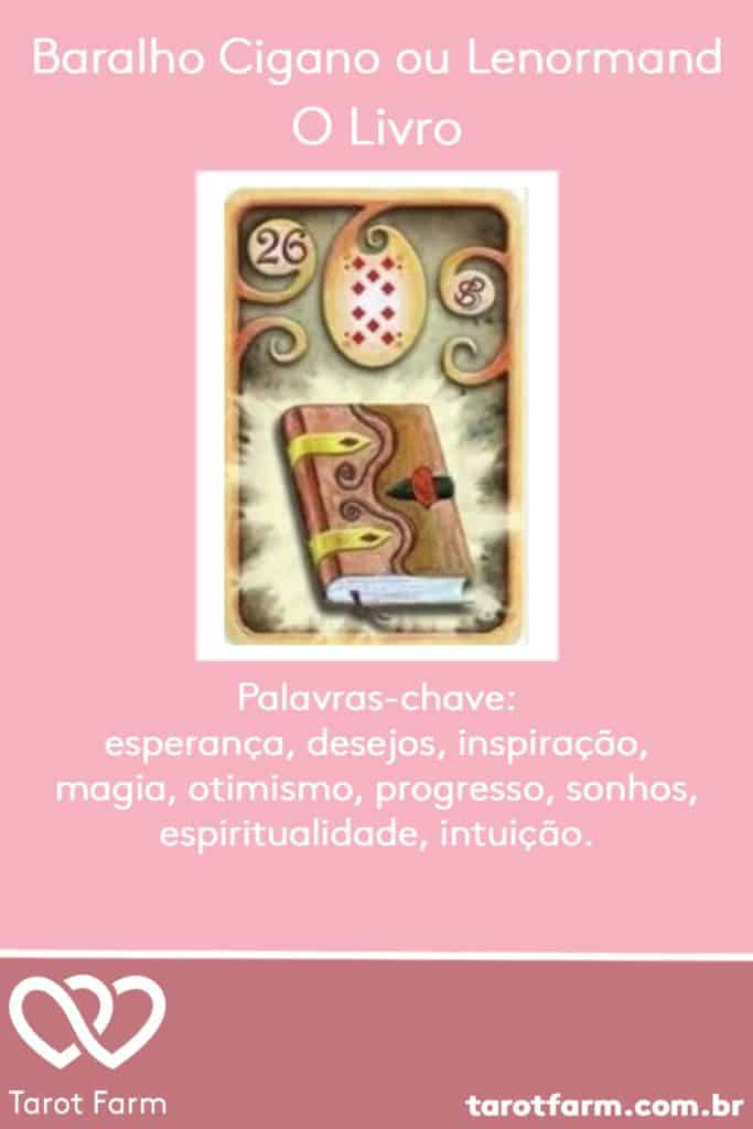 O Livro Significado No Baralho Cigano Ou Lenormand Tarotfarm