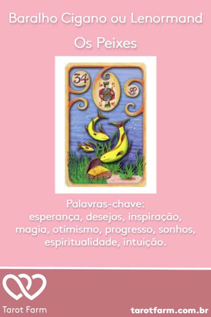 Os Peixes Significado No Baralho Cigano Ou Lenormand Tarotfarm